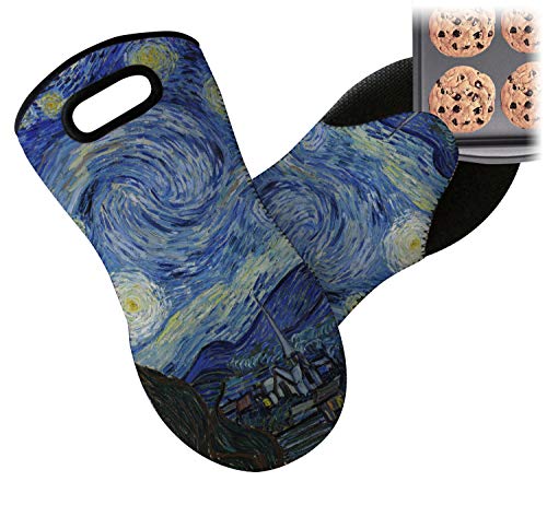 The Starry Night (Van Gogh 1889) Neoprene Oven Mitt - Single