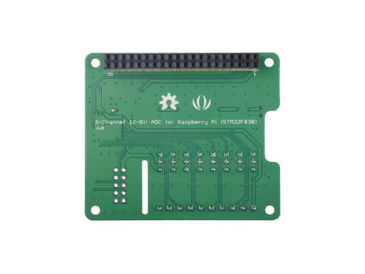 Seeed Studio 8-Channel 12-Bit Analog-to-Digital Converter with Built-in ADC Based on STM32F030 with Analog Grove Connector for for Raspberry Pi