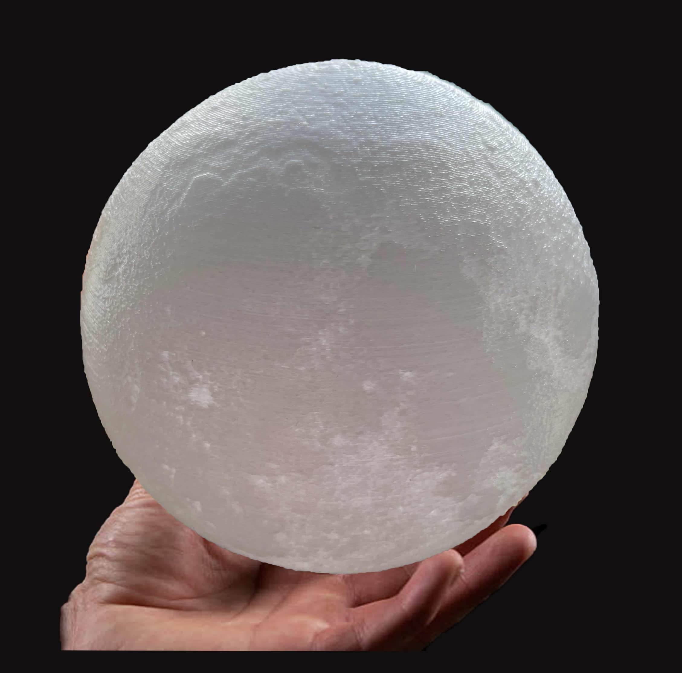 Night Light Galaxy Moon Lamp with 16 Colors LED with Stand Time Setting Touch with Remote Control and USB Rechargeable 3D Printing Moon Light Lamps for Gifts(4.8inch)