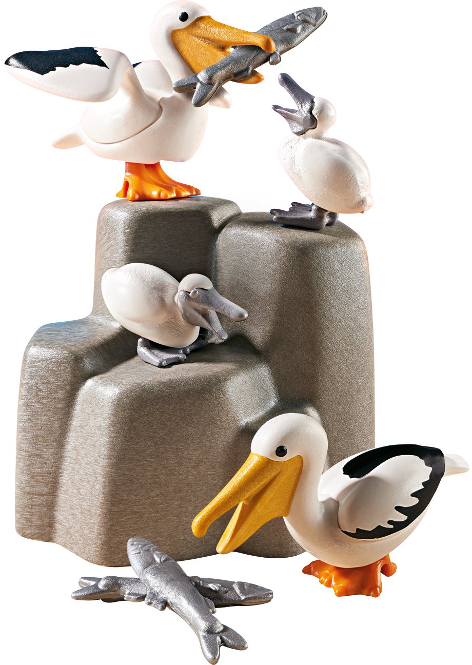 Playmobil Pelican Family Building Set