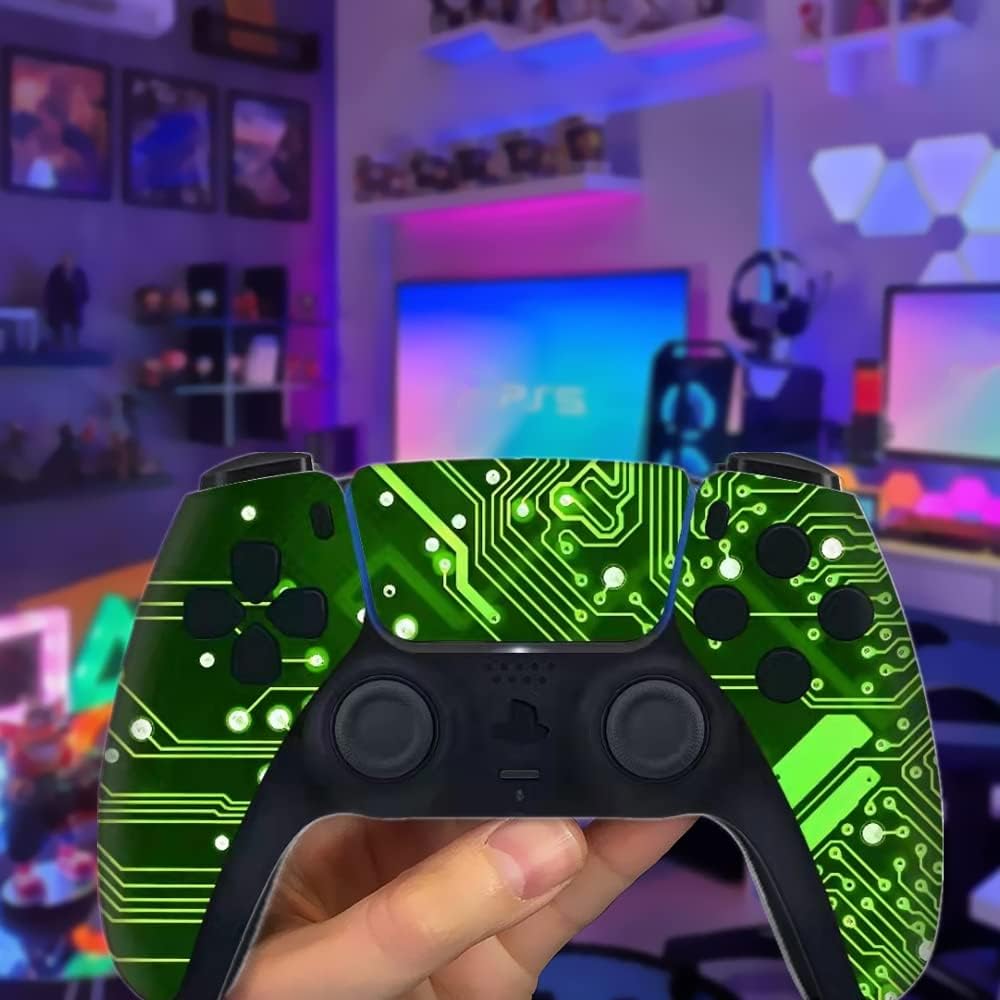 Touchpad Front Housing Shell for PS5 Controller Luminous DIY Shell Custom Touch Pad Cover Faceplate BDM-010/020