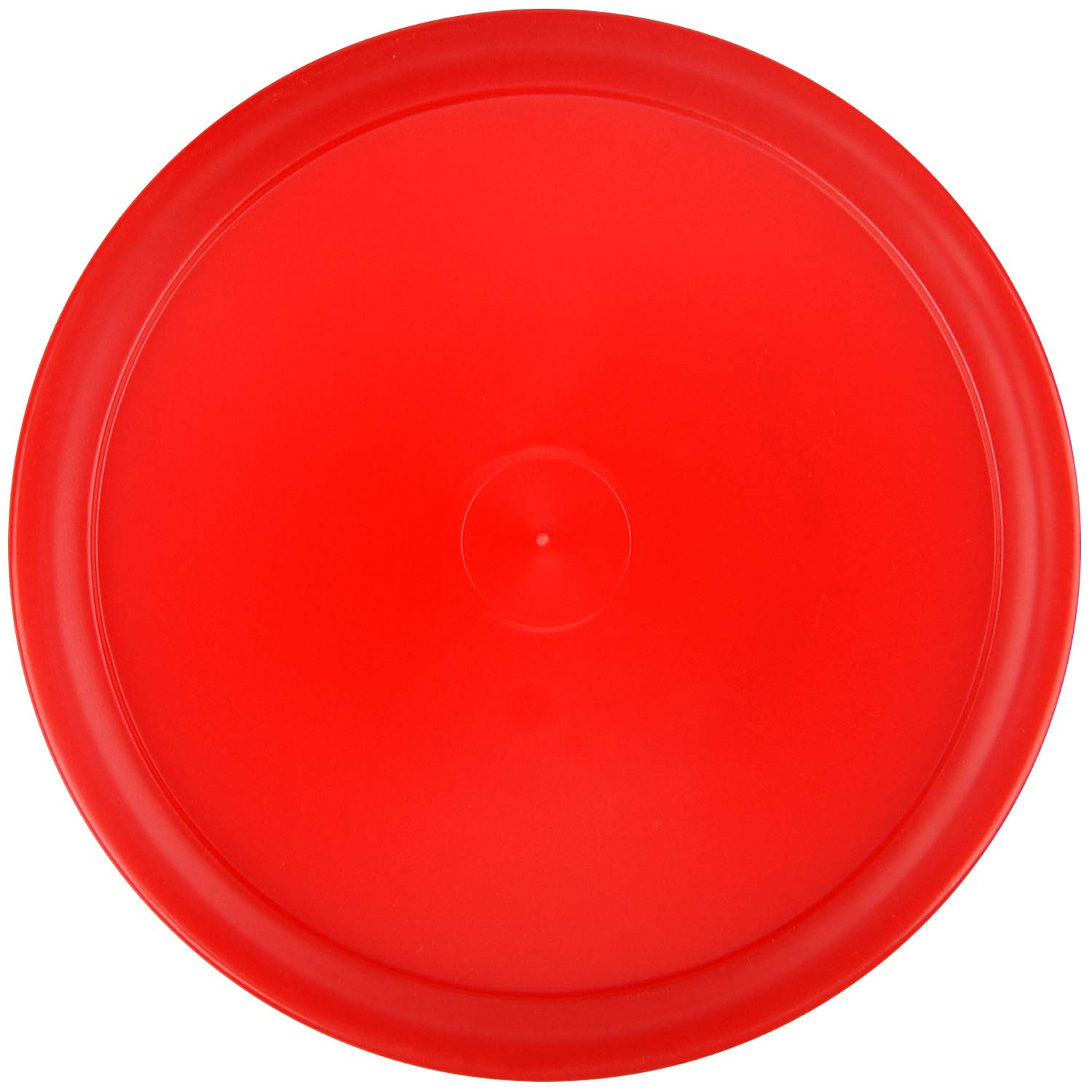 ONE250 Air Hockey Pushers and Red Air Hockey Pucks, Goal Handles Paddles Replacement Accessories for Game Tables (4 Striker, 4 Puck Pack) (Red)