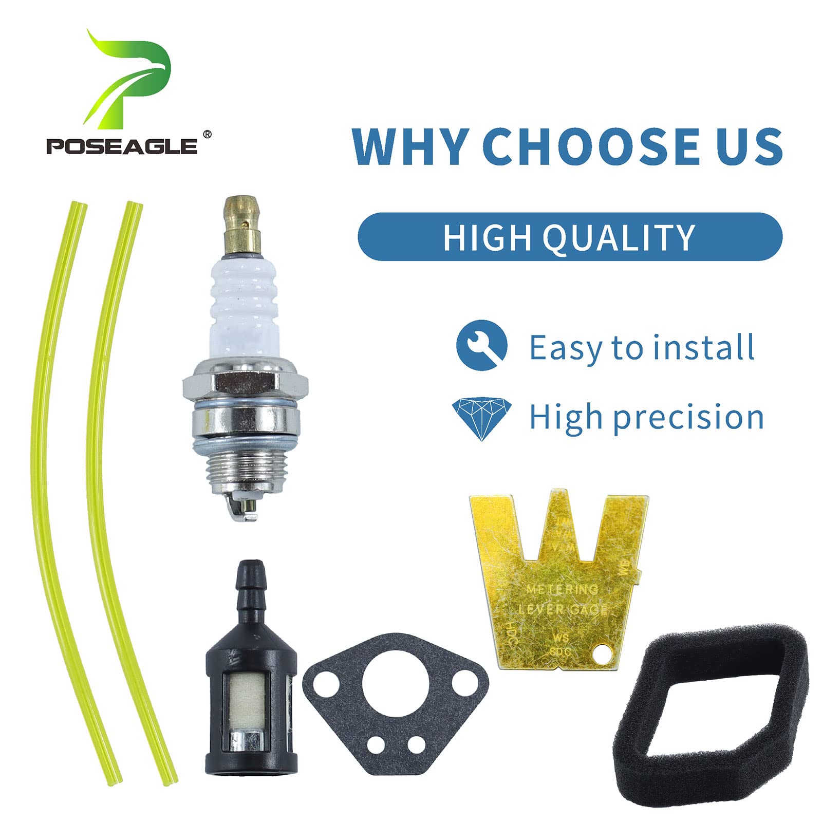 POSEAGLE 3074502 Carburetor for Toro 51930, 51932, 51934, 51930B, 51932B, 51934B String Trimmers and RedMax BC 250, BT 250, HE 250 F Brush Trimmers