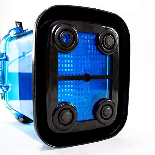 Penn-Plax Cascade All-in-One Aquarium Canister Filter β for Tanks Up to 200 Gallons (350 GPH) β Cascade 1500
