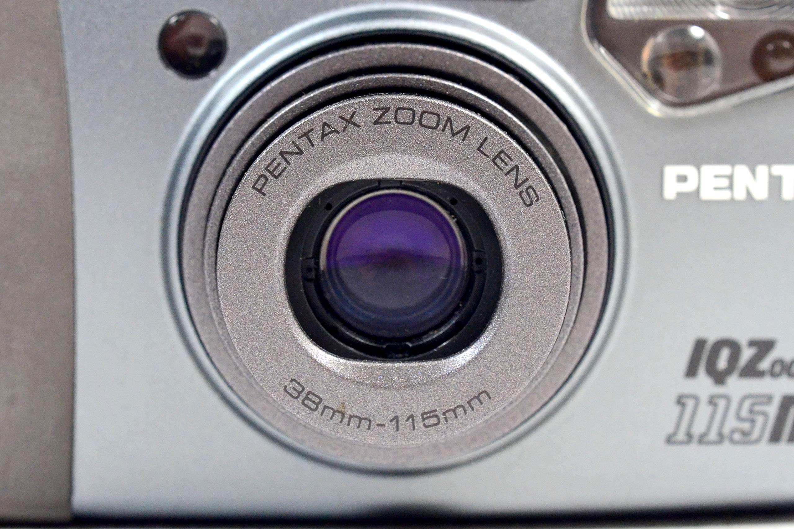 PENTAX IQZOOM 115M Data AUTOFOCUS Gold Color 35mm Camera