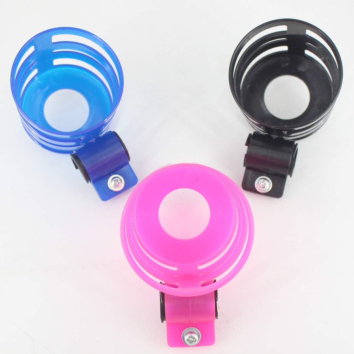 Tmtop Bike Stroller Cup Holder Universal Motorcycle Bike Handlebar Drink Cup Holder Beverage Water Bottle