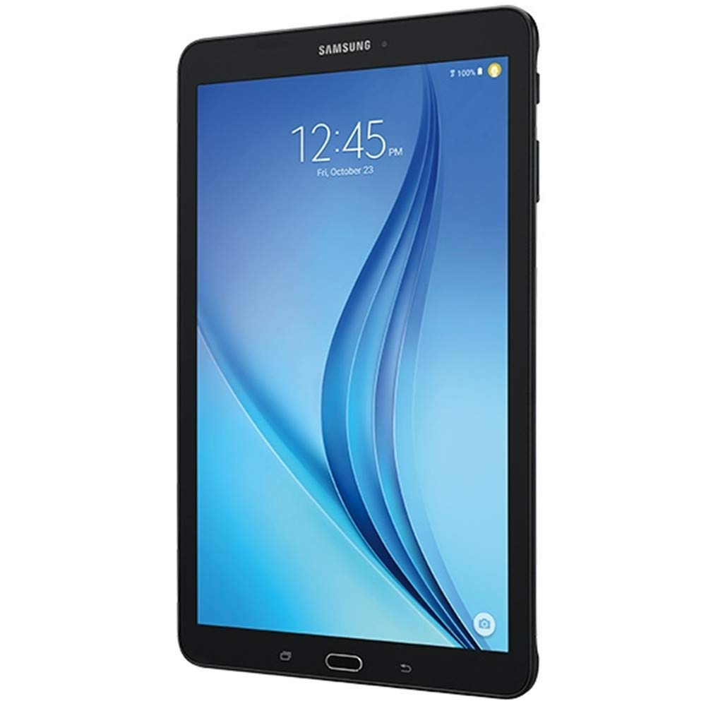 Samsung Galaxy Tab E (16GB) 9.6" Display, 7300mAh Battery, Android (Wi-Fi Only) Tablet SM-T560N - Black (16GB + 64GB SD Bundle) (Renewed)