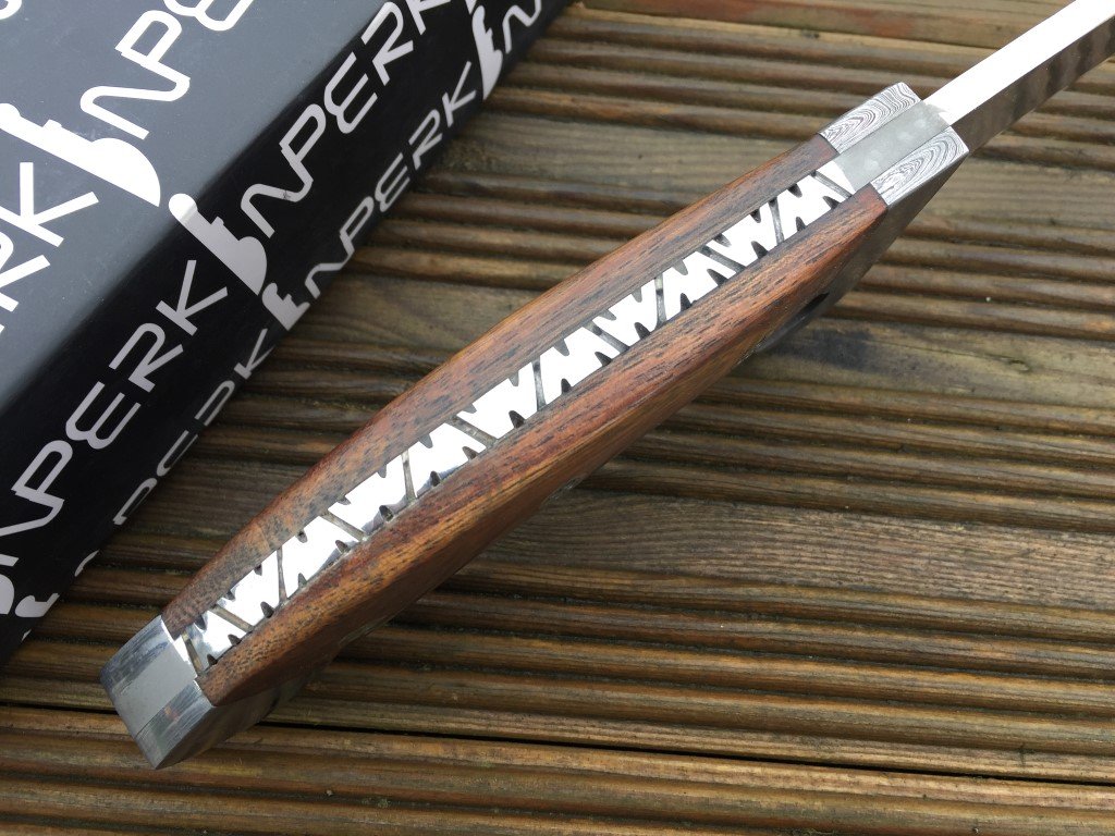Perkin - Hunting Knife with Leather Sheath - D2 Steel Blade