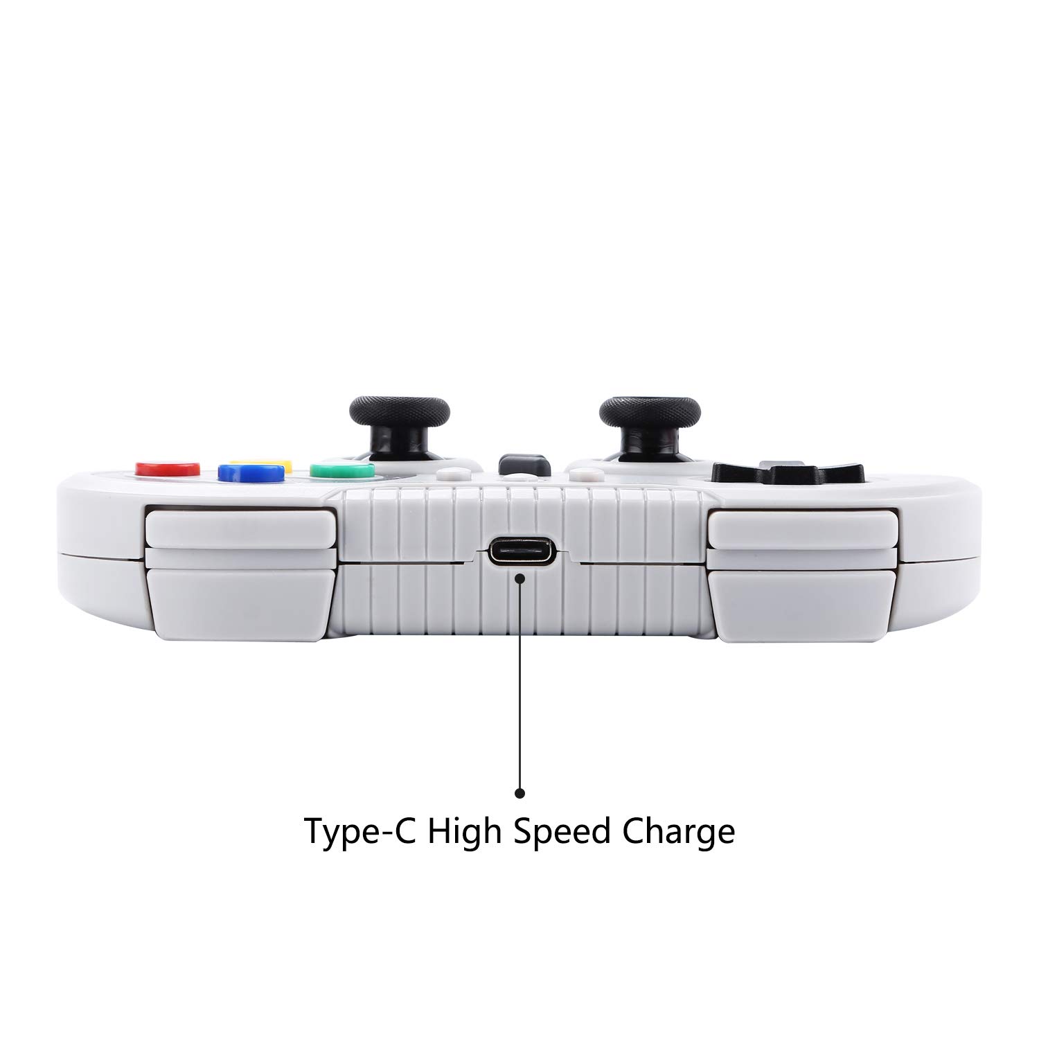 PowerLead Controller for Switch Pro, Wireless Pro Game Controller for Switch Console, Classic Gamepad for OLED/Windows PC, with Gyro Supports Dual Vibration Turbo Function