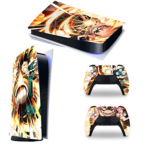 Playstation 5 Digital Edition Skin Set – Hero Training - HD Printing Vinyl Skin Cover Protective for PS5 Digital Edition Console and 2 PS5 Digital Edition Controller