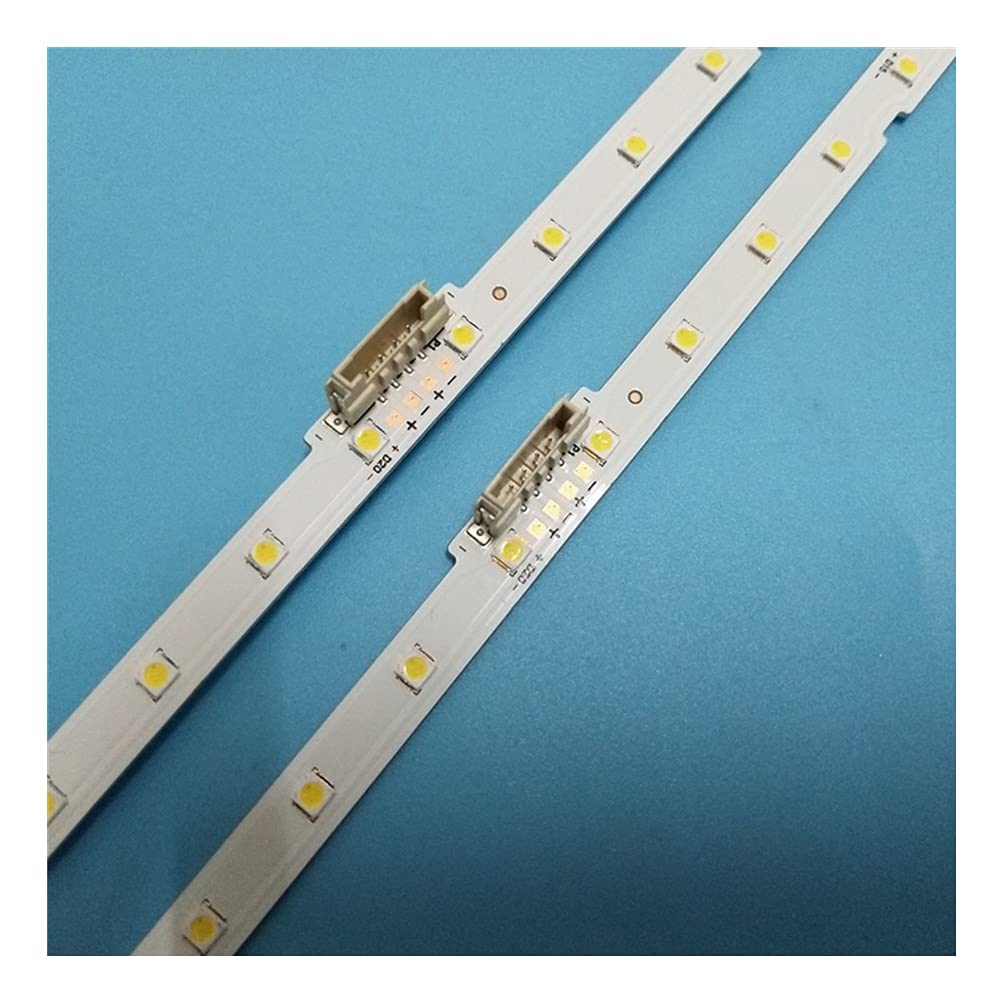 Replacement Part for TV LED Strip for Samsung AOT_50_NU7100F_2X38_3030C BN96-45952A BN96-45962A V8N1-500SM0-R0 UE50NU7100 UE50NU7020 50NU7400 UN50NU6900 - (Type: 30lot60PCS)