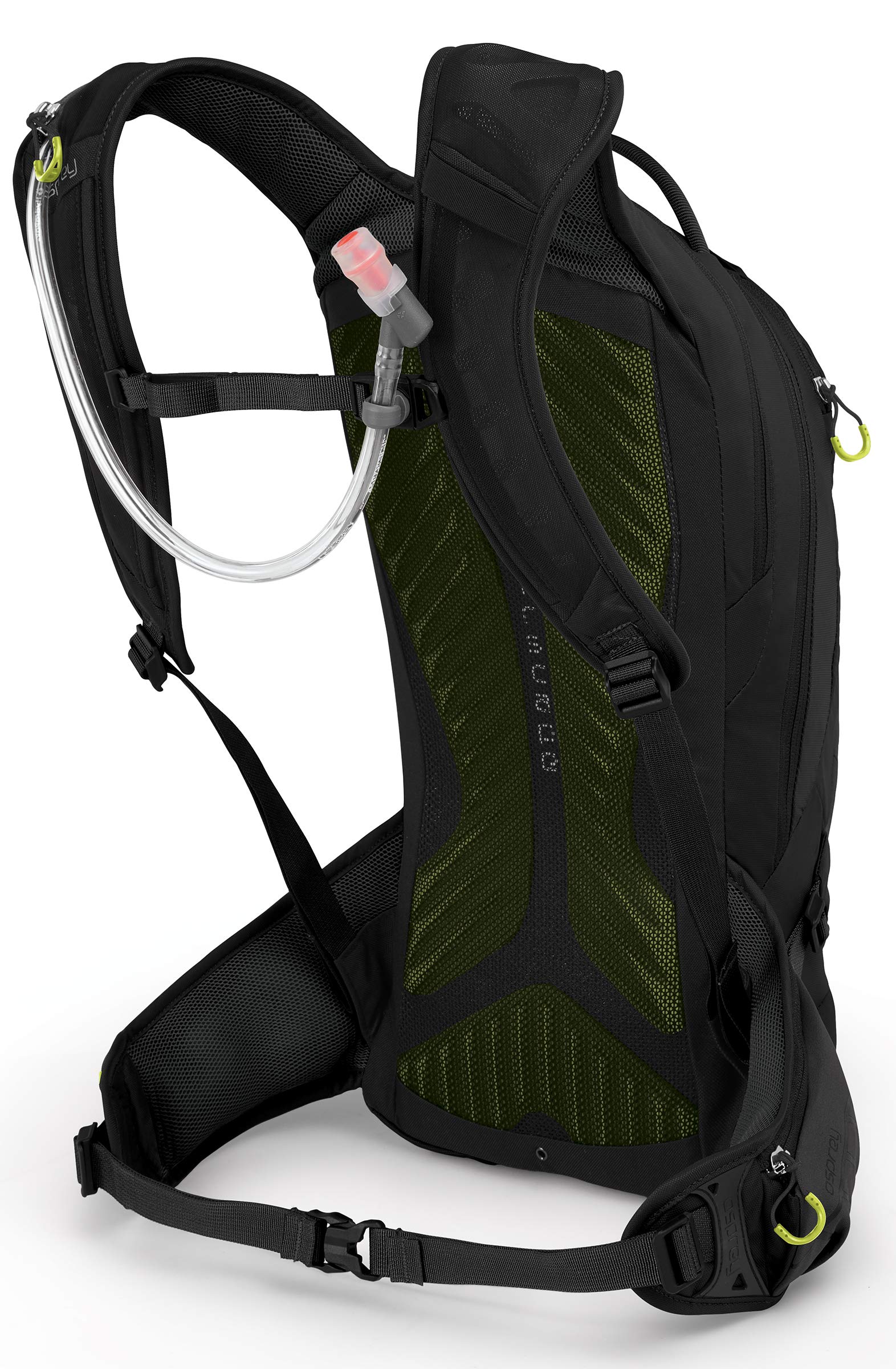 Osprey Raptor 10L Men's Biking Backpack with Hydraulics Reservoir, Black