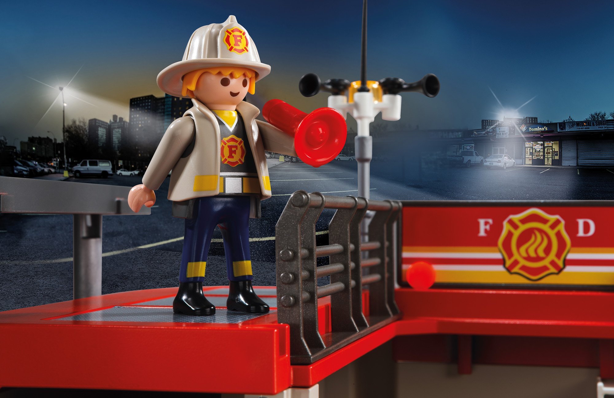 Playmobil Take Along Fire Station Playset