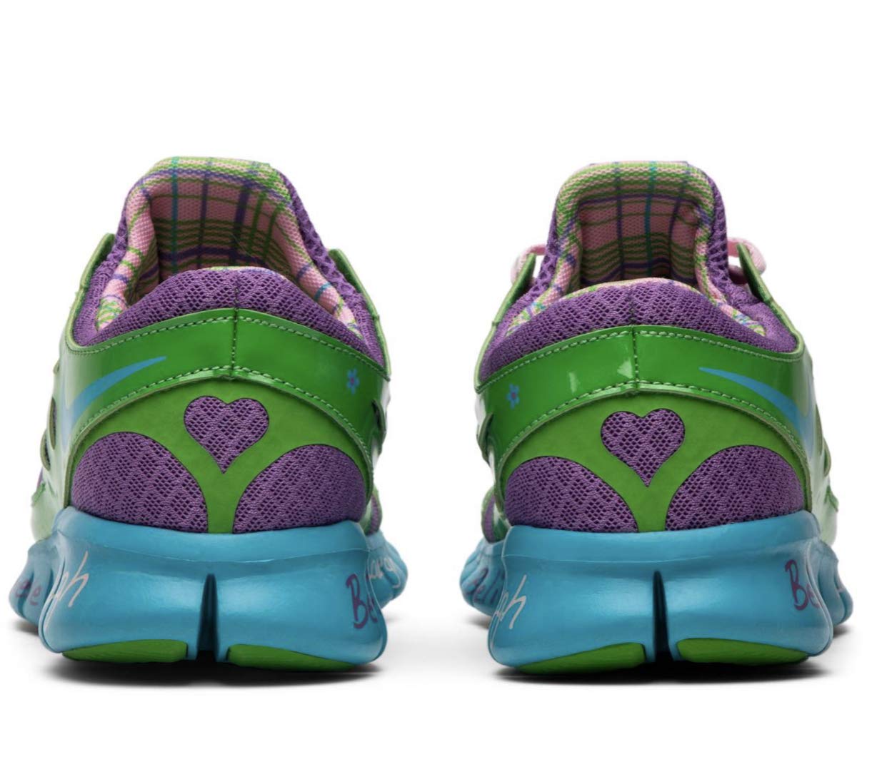 Nike Women's Free Run+ Doernbecher Violet/Turquoise Blue Sneakers 7.5