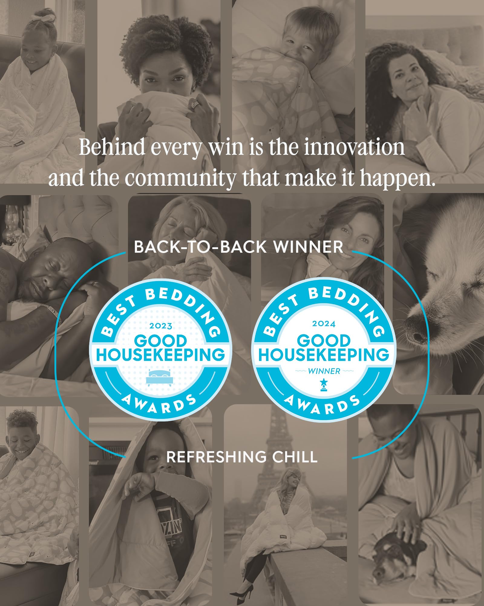 REST® Evercool® Cooling Comforter, Good Housekeeping Award Winner for Hot Sleepers, All-Season Lightweight Blanket to Quickly Cool Down, Snow Ivory - Twin/Twin XL 68" x90”