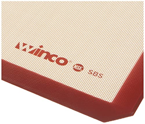Winco Silicone Baking Mat, Square 16-3/8 by 24-1/2-Inch