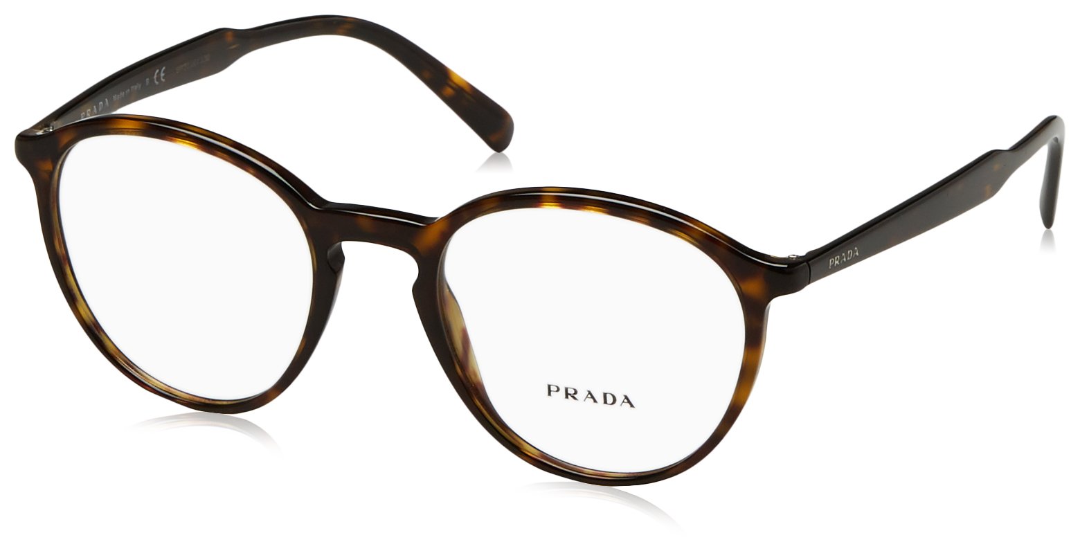 Prada PR13TV Eyeglass Frames 2AU1O1-51 - Havana PR13TV-2AU1O1-51