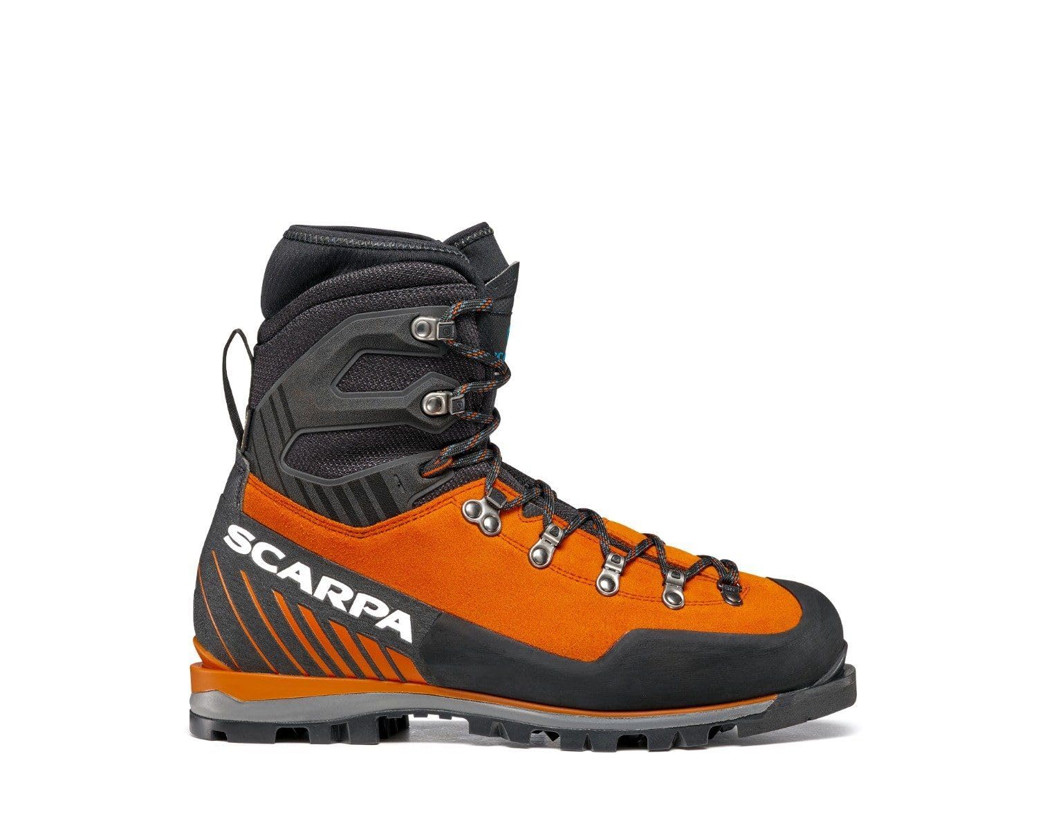 SCARPA Men's Mont Blanc Pro GTX Waterproof Gore-Tex Boots for Hiking and Mountaineering - Tonic - 9.5-10