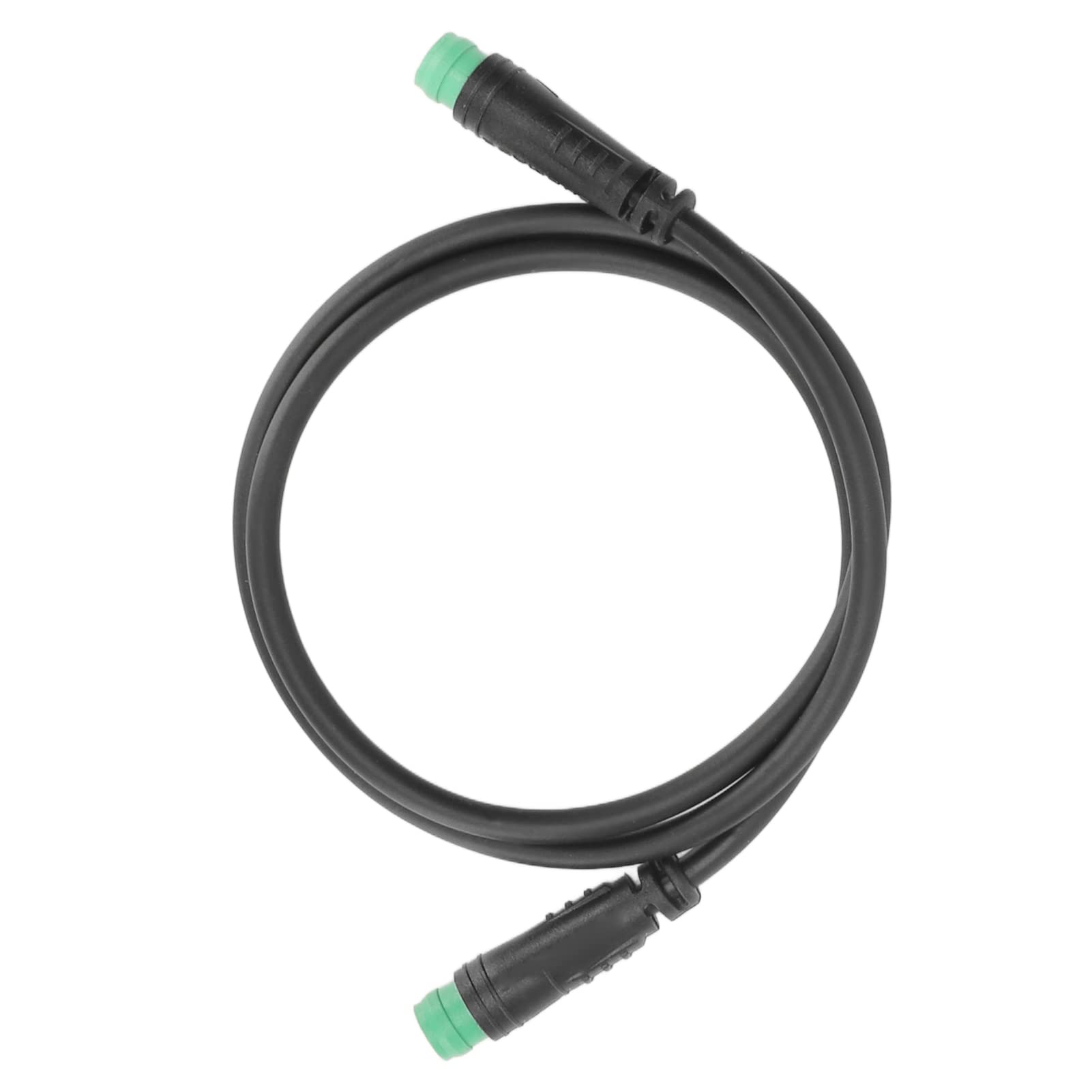Pilipane Bicycle Computer Extension Cable, Electric Bike Display Extension Cable Waterproof Electric Bicycle Computer 5Pin Extension Cable for Bafang(Male Head)