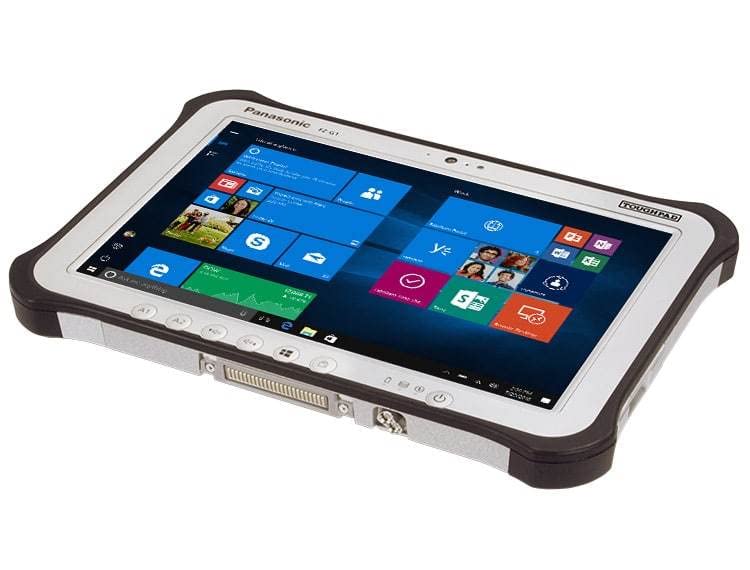 Toughbook Panasonic FZ-G1 MK5, FZ-G1V1085VM, 10.1 inches, Intel i5-7300, ANSI HAZ LOC, 2D Bar Code, Bridge Battery, 8GB, 256GB, Windows 10 Pro