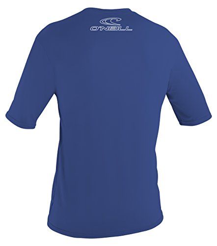 O'Neill Men's Basic Skins UPF 50+ Short Sleeve Sun Shirt,Pacific,X-Large