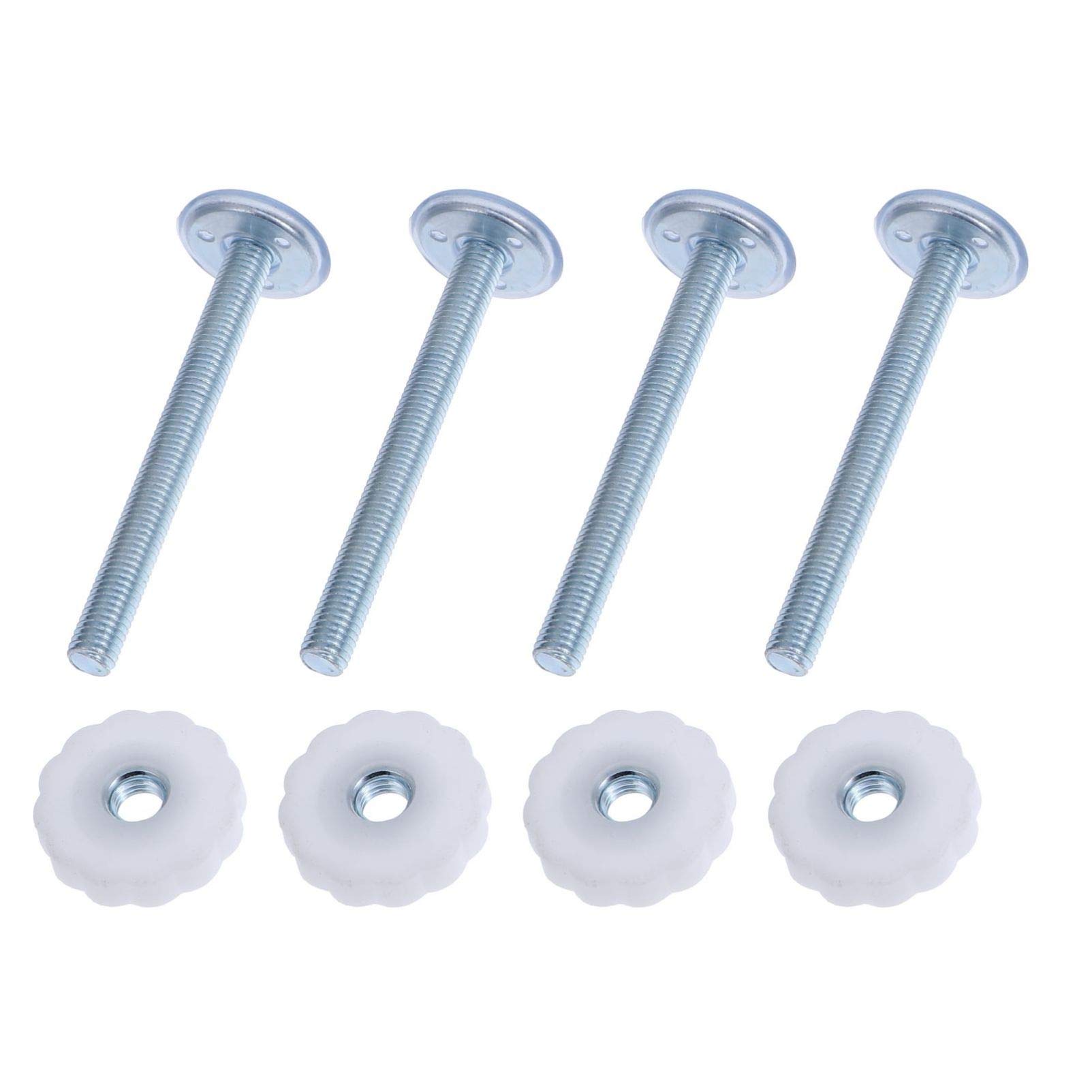 SAFIGLE 8 Pcs Child Playpen Screws Baby Gate Bolt Pressure Bolt Pet Safety Screws Baby Gate Spindle Rods Pressure Mounted Gate Screw Baby Gate Screws Door Lever No Punching M8 Metal