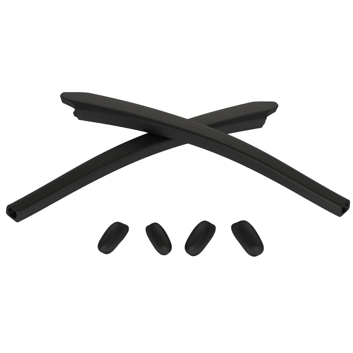 Oakley Flak Draft Earsock/Nosepiece Kit, Black, One Size