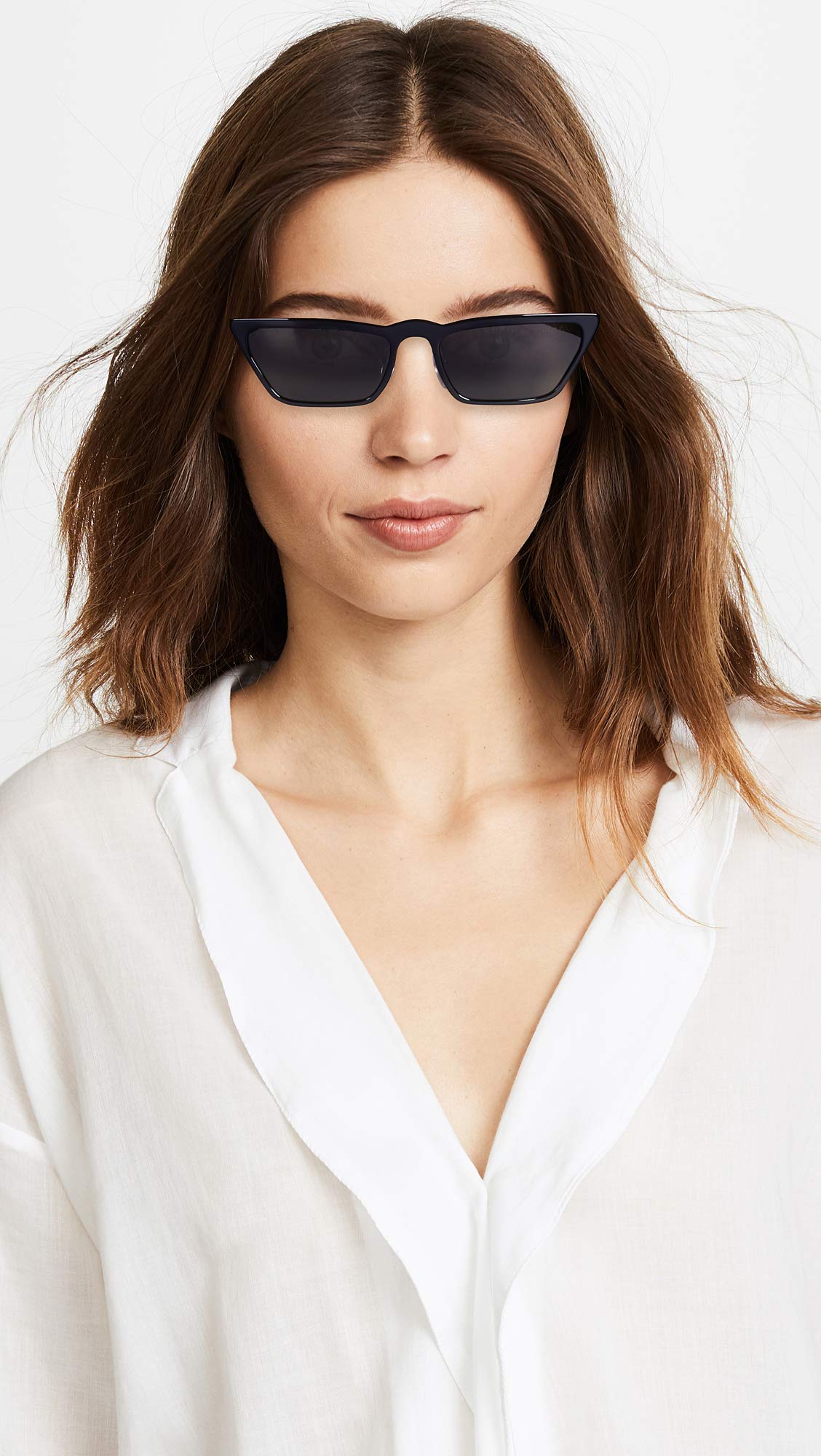 Prada Women's Ultravox Sunglasses, Black/Grey, One Size