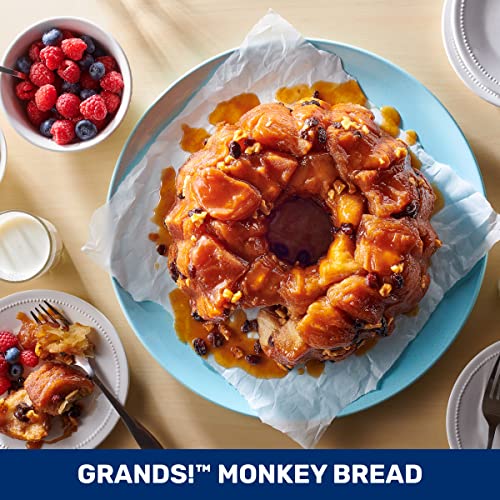 Pillsbury Grands! Flaky Layers, Honey Butter Biscuits, Refrigerated Biscuit Dough, 8 ct., 16.3 oz.