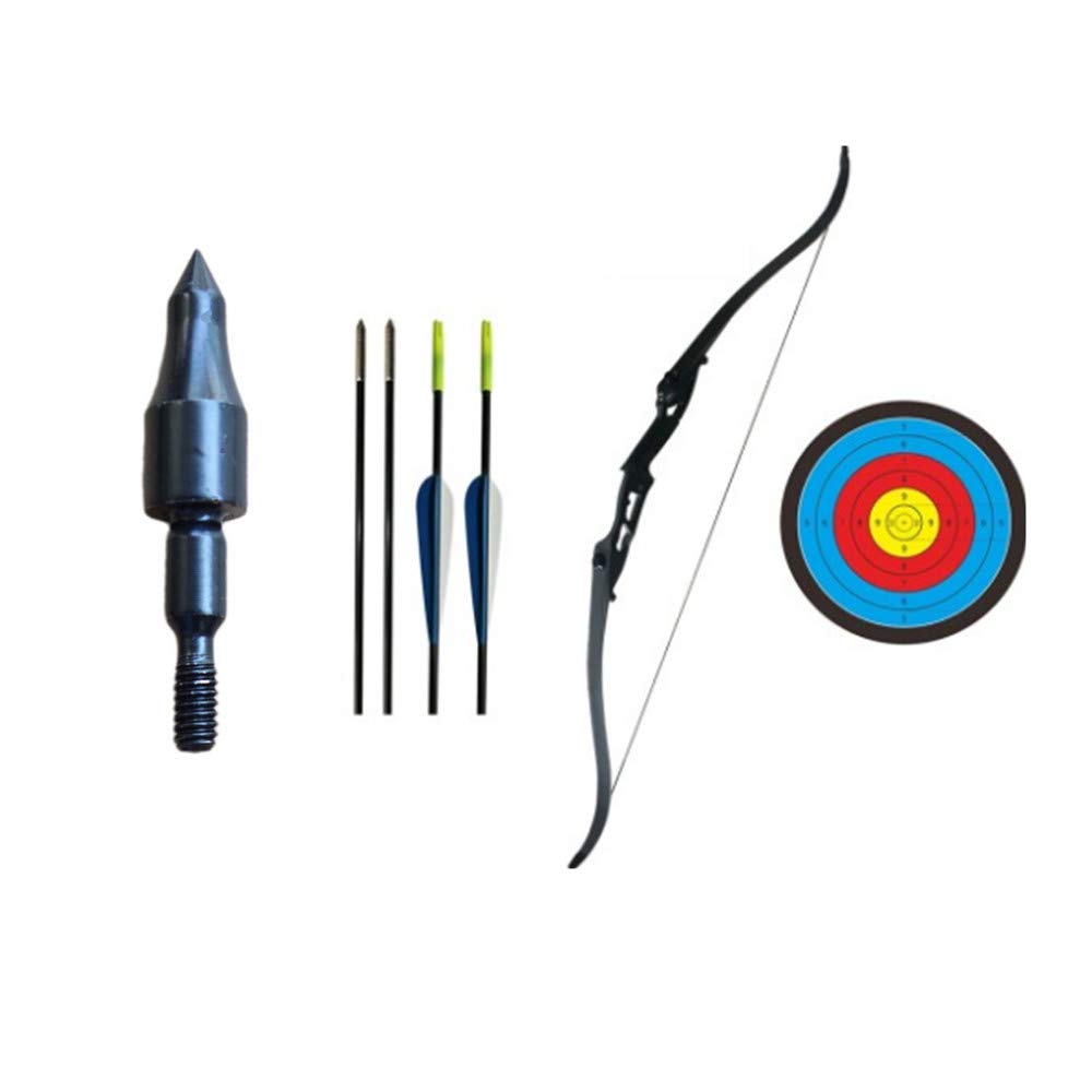 Smanzu 24 Pcs Screw in Archery Field Points for Arrows, Bullet Points Arrow Tips for Target Shooting and Practice, 100 Grain Each