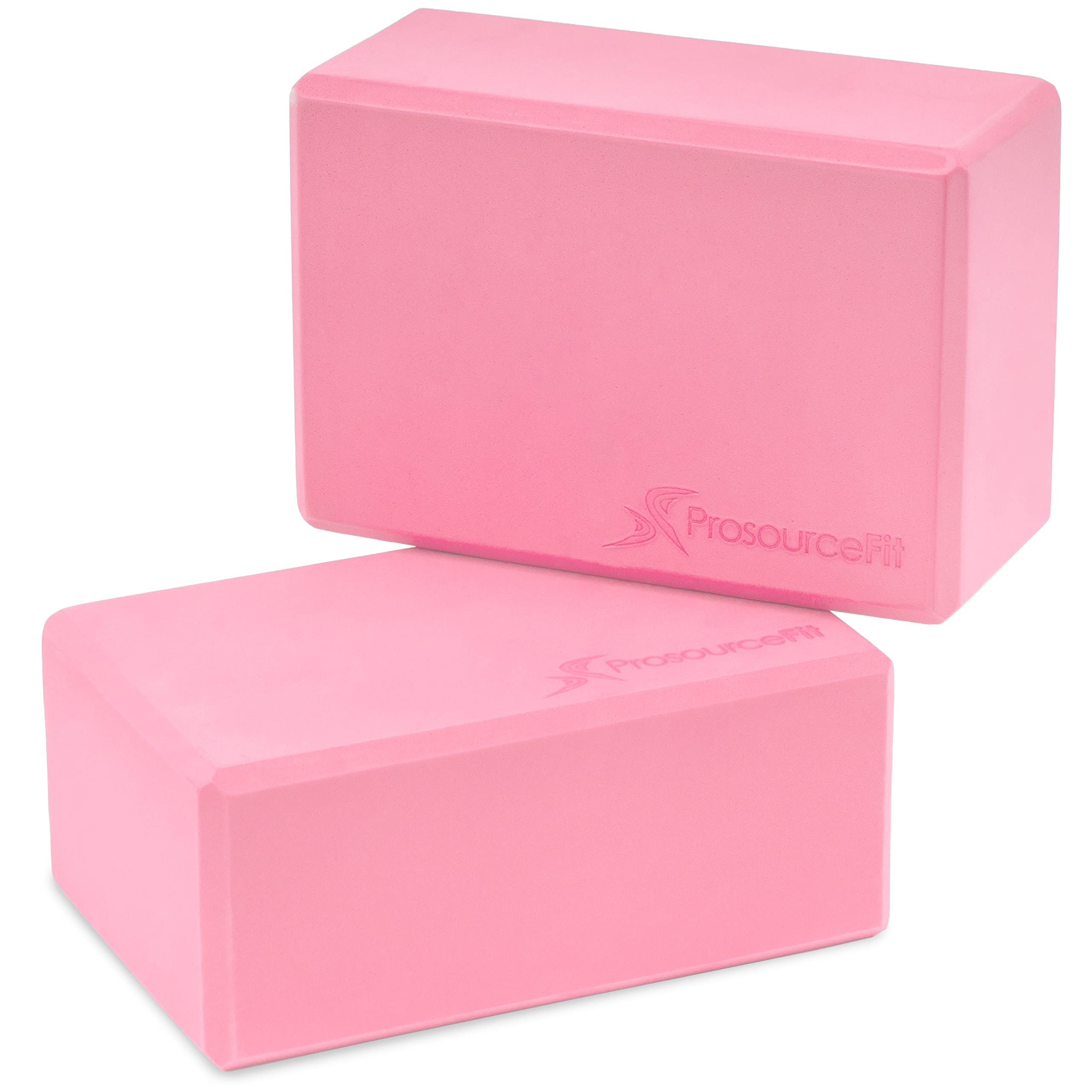 ProsourceFit Foam Yoga Blocks, High Density EVA Yoga Bricks 4βx 6β x 9β (Set of 2)
