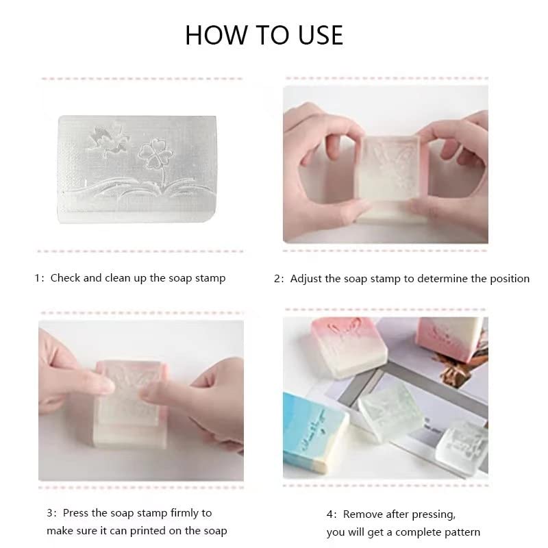 Personalized Custom Mini Clear Soap Stamp Sealing Seal For Diy Handmade Scrapbooking Envelope Soap Making Supplies Kits Tools