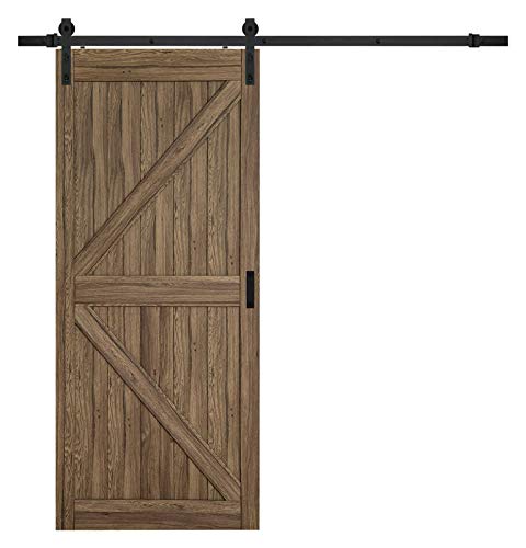 Renin BARN Door Gunstock Oak