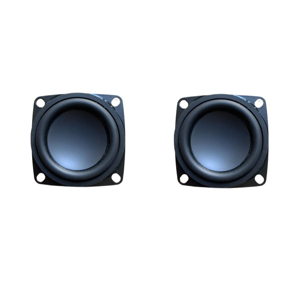 NORK 2Pcs 2 Inch Full Range Speaker 53MM Bass Speaker Mini Loudspeaker Suitable for JBLJBL charge3 Replacement Speaker
