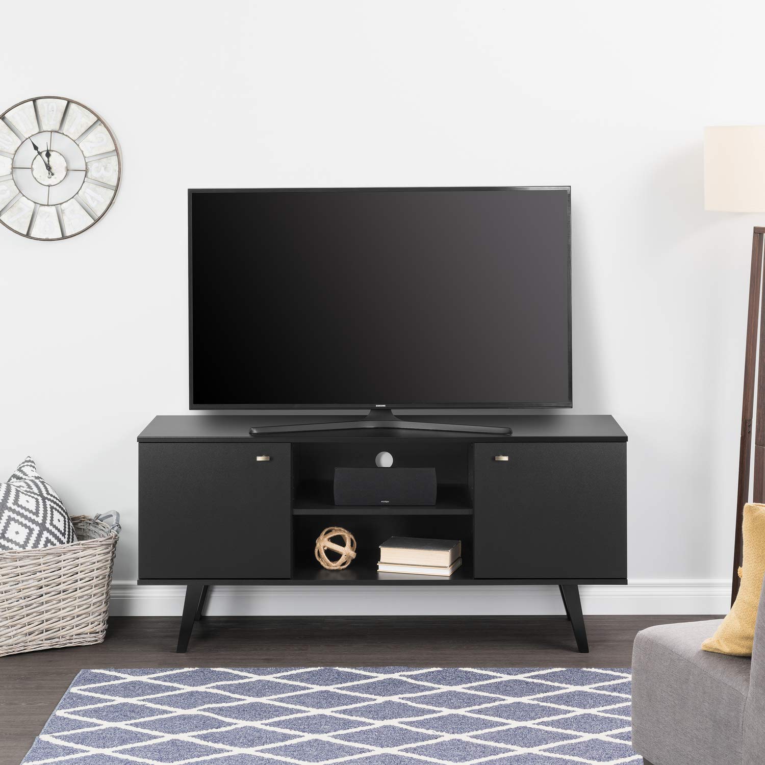 Prepac Sonoma 72 inch TV Stand, Espresso