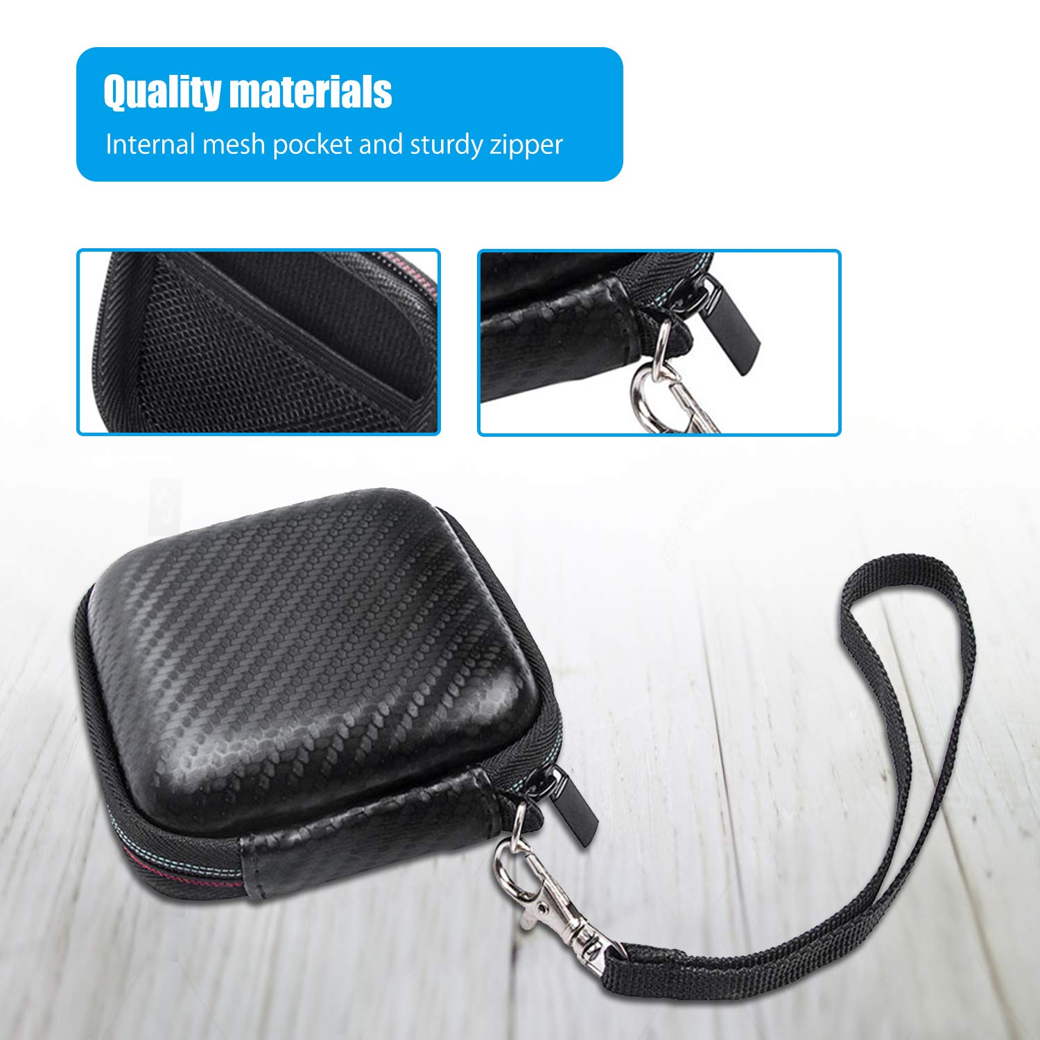 ProCase Hard Travel Carrying Case for BlueDriver Professional OBDII OBD2 Scan Tool, Shockproof EVA Car and Auto Mini Carrying Storage Case –Black