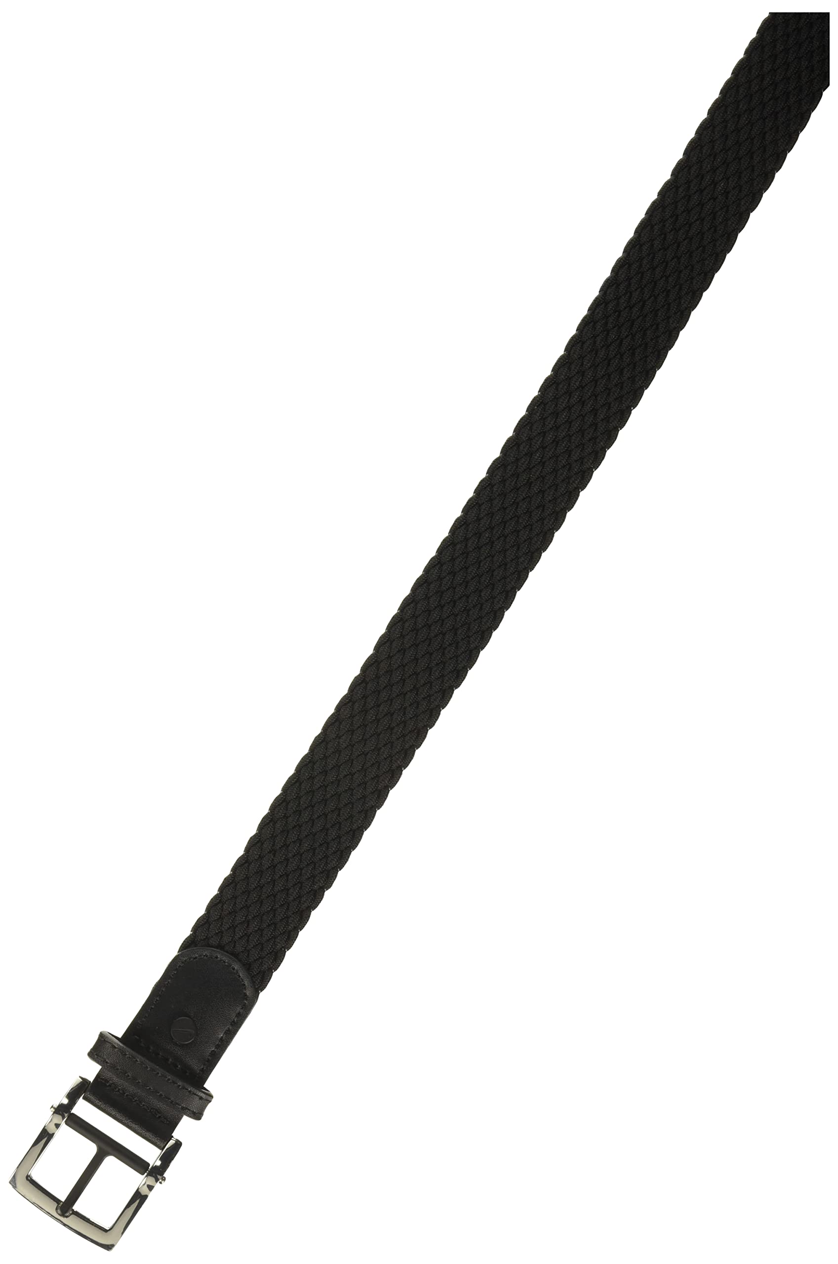 NIKE Women's Stretch Woven Belt, Jet Black, S