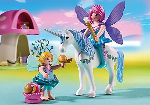 Playmobil Fairies with Toadstool House Building Kit