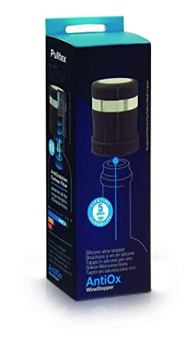Wine Preserver and Stopper by PullTex│Save Your Open Wine and Keep it Tasting Fresh For Up To 10 Days with Our Patented System of Preventing Wine Oxidation│1000 Uses Guaranteed