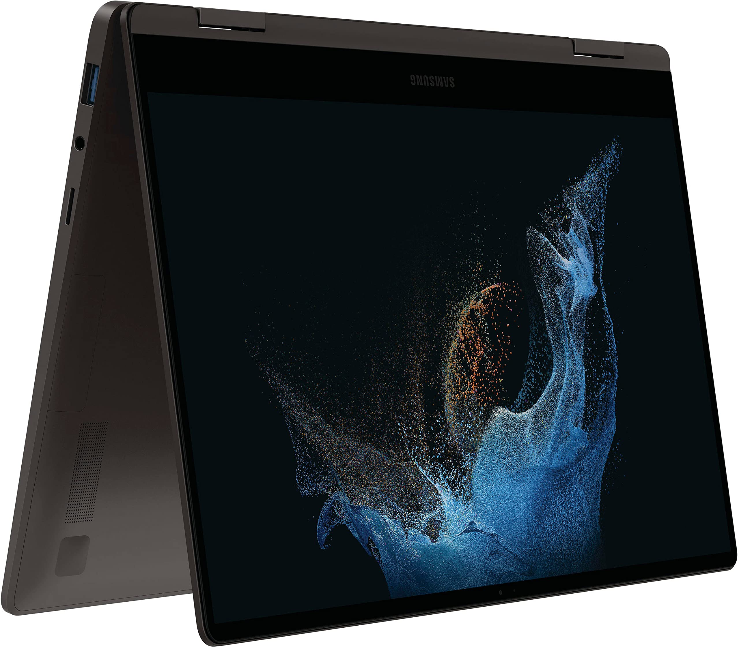 Samsung - Galaxy Book2 360 13.3" AMOLED Touch Screen Laptop - Intel 12th Gen Core i7 Evo Platform - 16GB Memory - 512GB SSD - Graphite (Renewed)