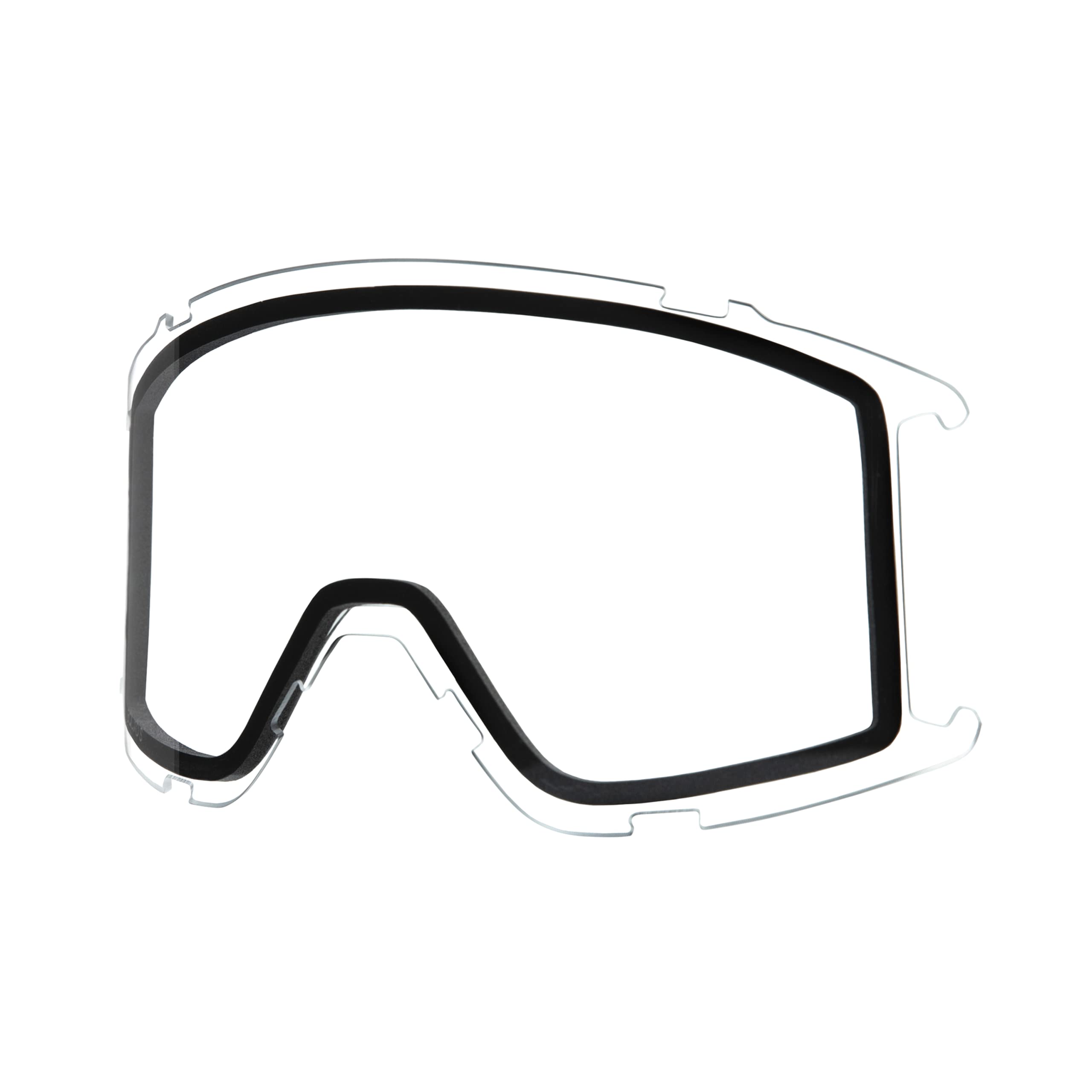 SMITH Squad S Low Bridge Fit Snow Goggle - Coral Riso Print | ChromaPop Everyday Violet Mirror + Low Light Replacement Lens