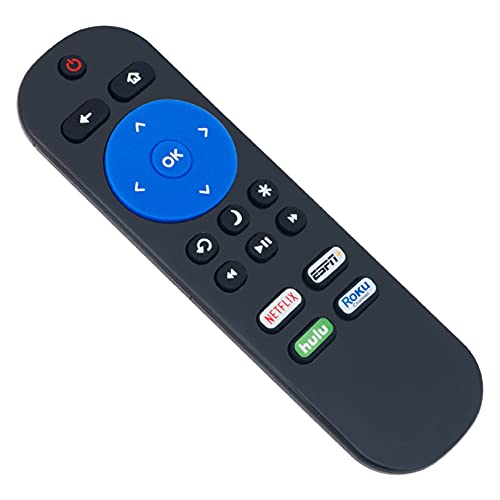 Replacement Remote Control fit for Hisense TV 32H4030F 32H4030F3 40H4030F3 50R6090G 55R8F5 65R8F5 32H4020E1 32H4040E 32H4020E 32H4050E 40H4090E 40H4080E 40H4040E 43H4090E 43H4040E 43H4020E 43H4050E