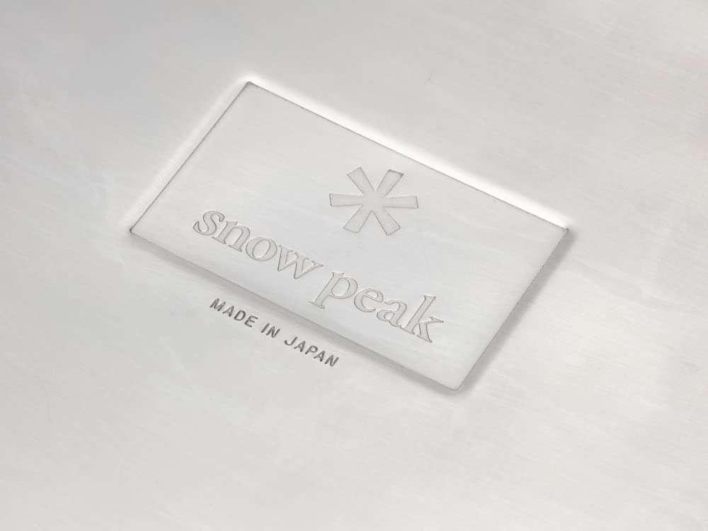 Snow Peak Pack & Carry (M) Fireplace - Made of Durable Stainless Steel - 13.75 x 13.75 x 9.75 in