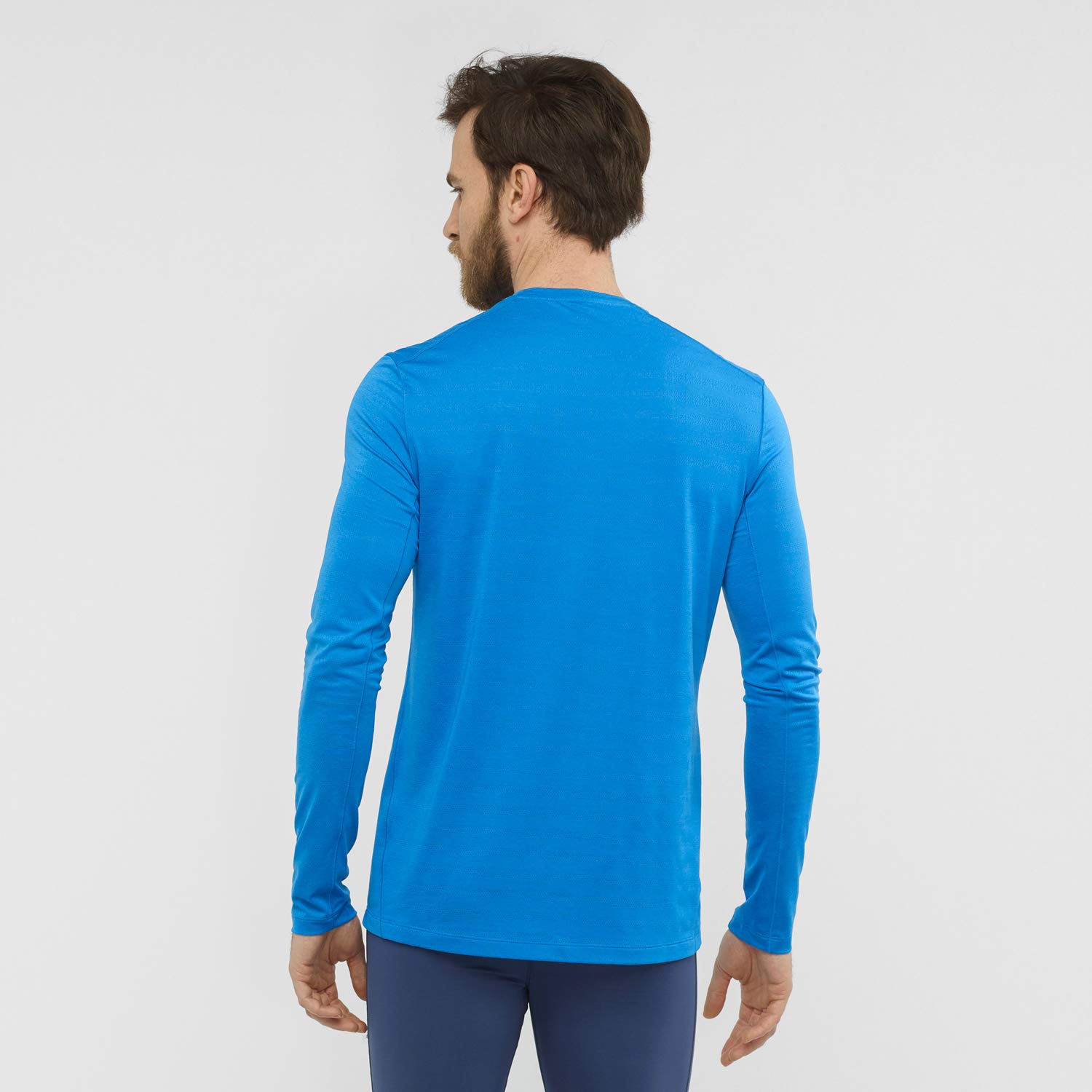 Salomon Men's Standard Shirt, Blithe/Heather, X-Large