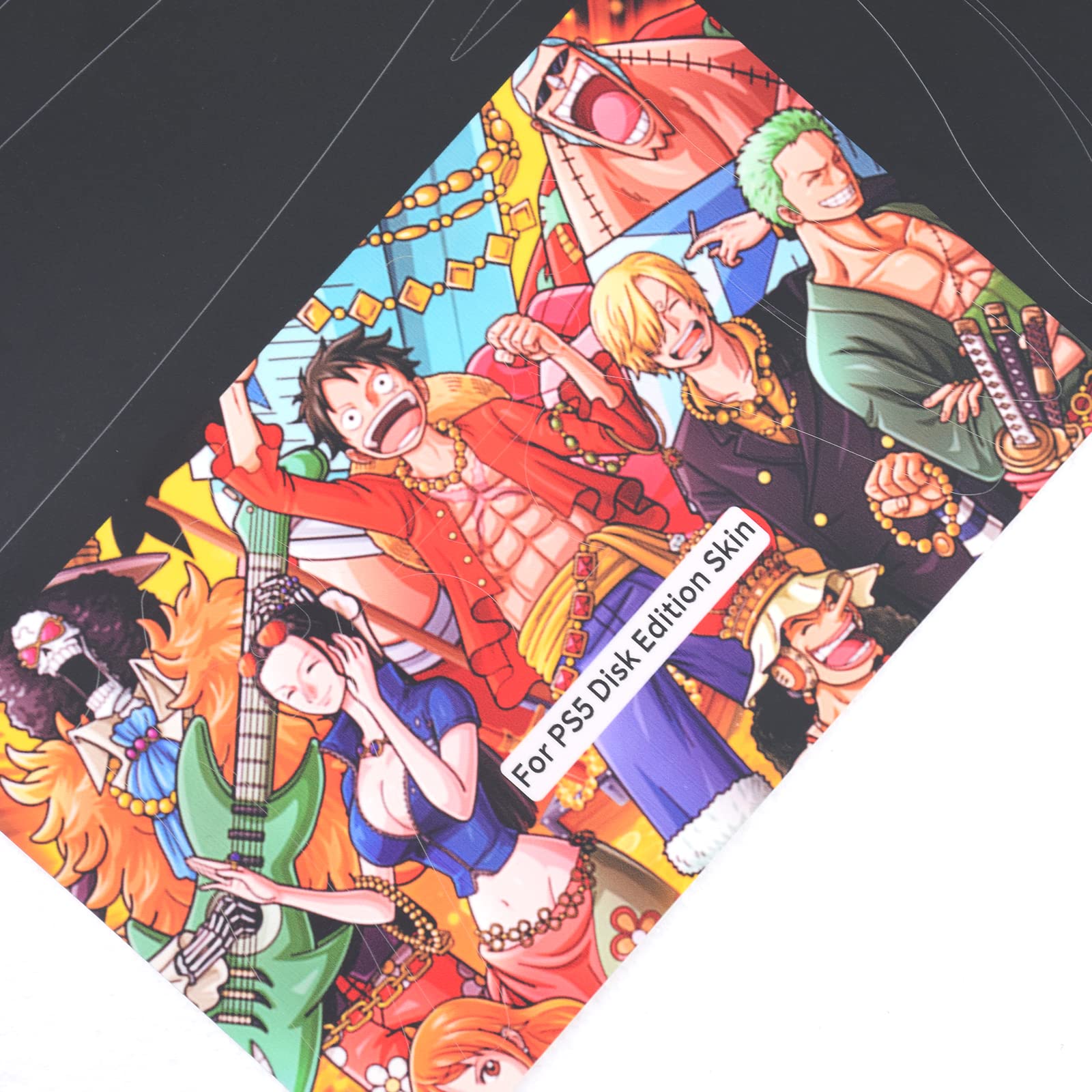 ZOA PS5 Disc Version Anime Skin for Console and Controllers Vinyl Cover Skins Wraps, Compatible with Playstation 5 (Disc Version)