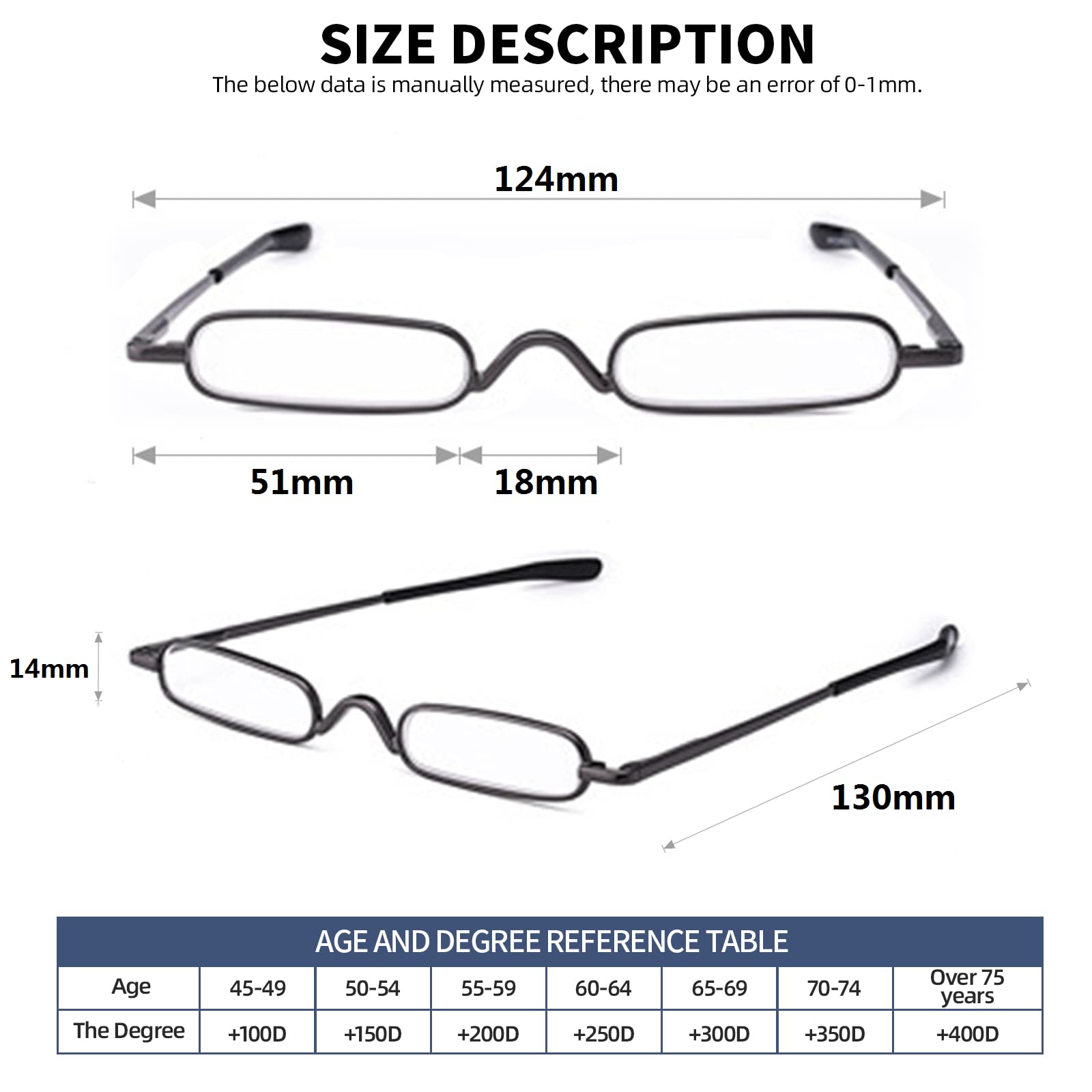 OWTXIS 3 Pack Mini Slim Pen Reading Glasses - Compact Readers with Pen Clip Case Spring Hinge Metal Frame Eyeglasses (Black, Brown, Gold, 1.75)