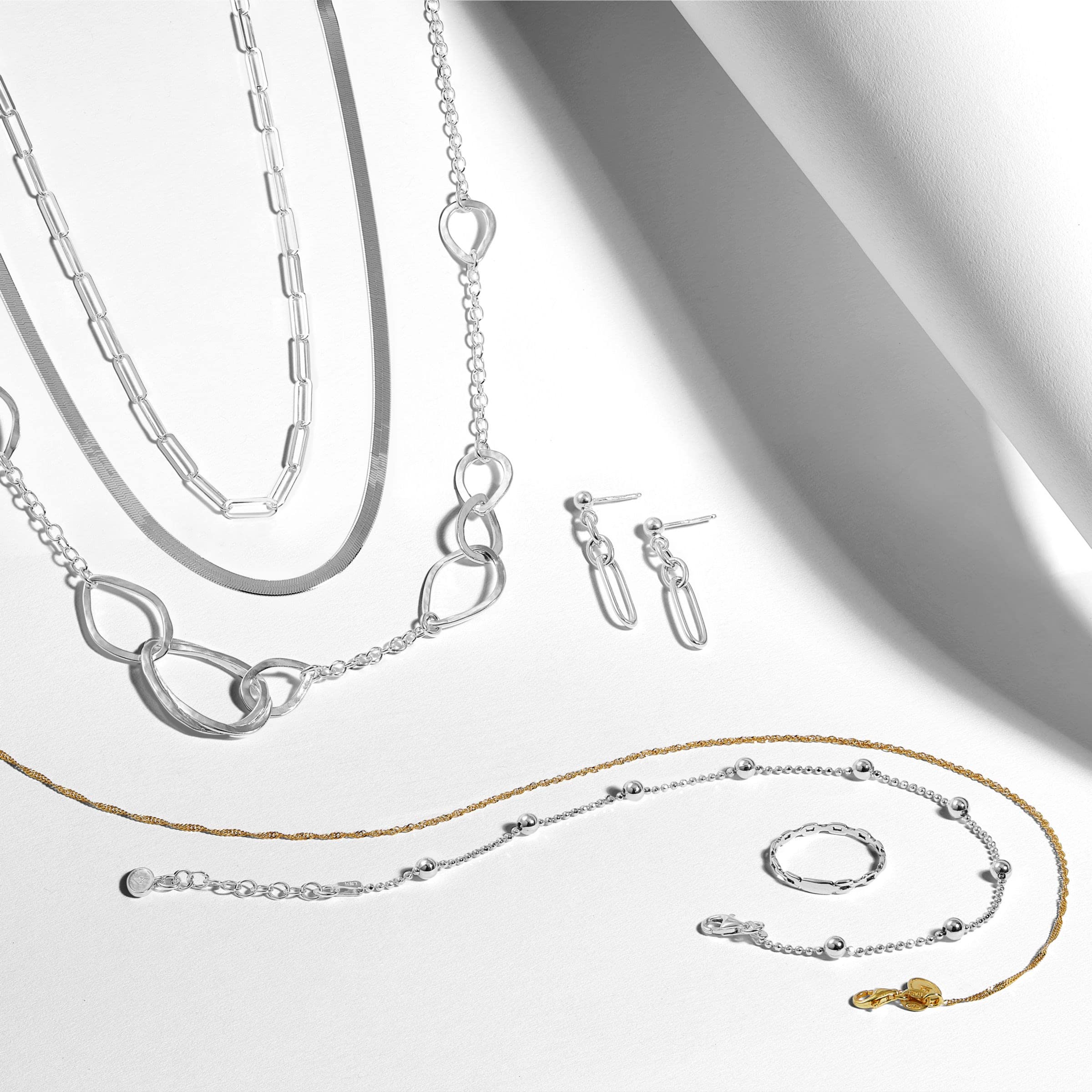 Silpada 'the Long Way' Chain Necklace in Sterling Silver, 20" + 2"