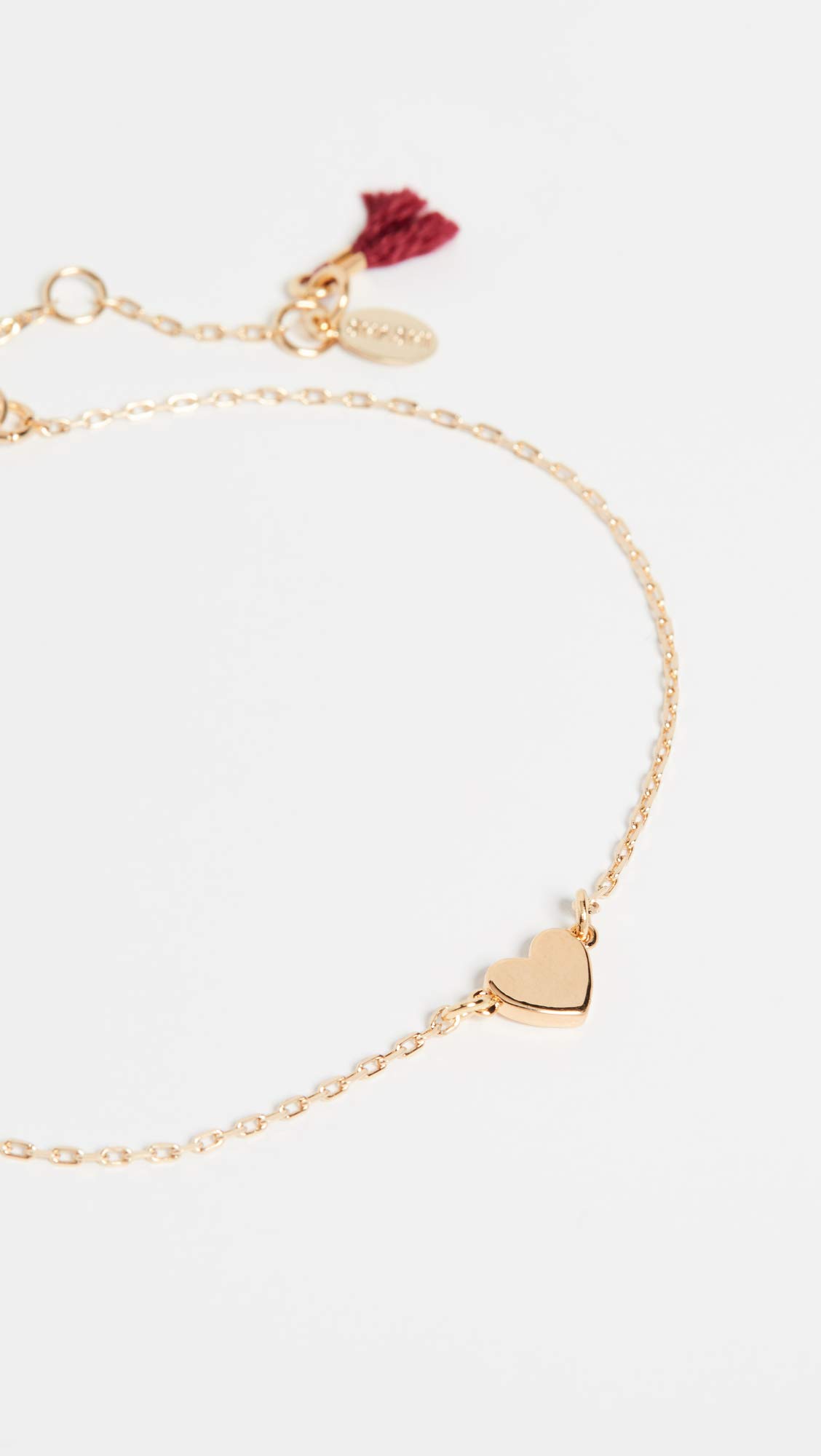 SHASHI Women's Corazon Bracelet, Gold, One Size