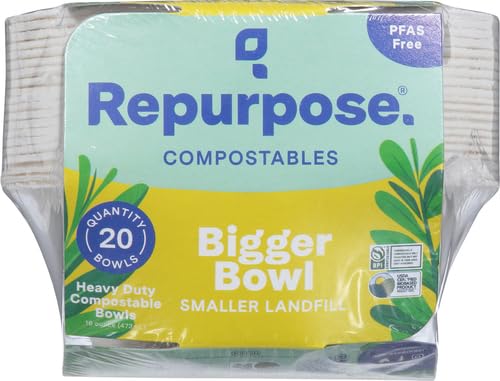 Repurpose, Eco-Bigger Bowls 16 Ounce, 20 Count