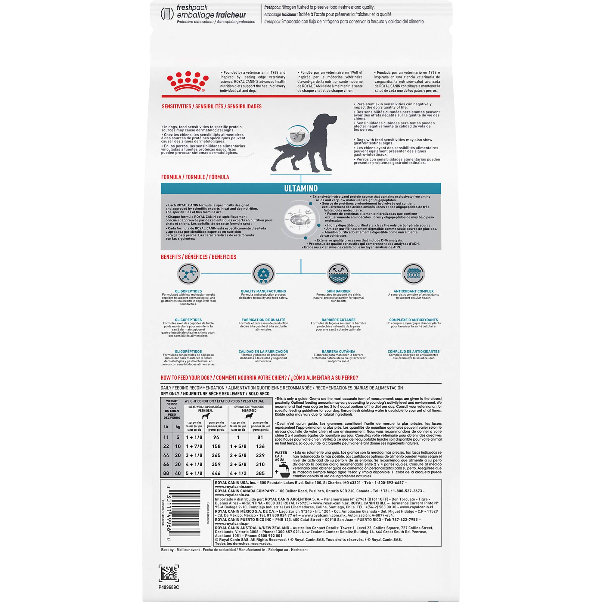 Royal Canin Canine Ultamino Dry Dog Food, 19.8 lb